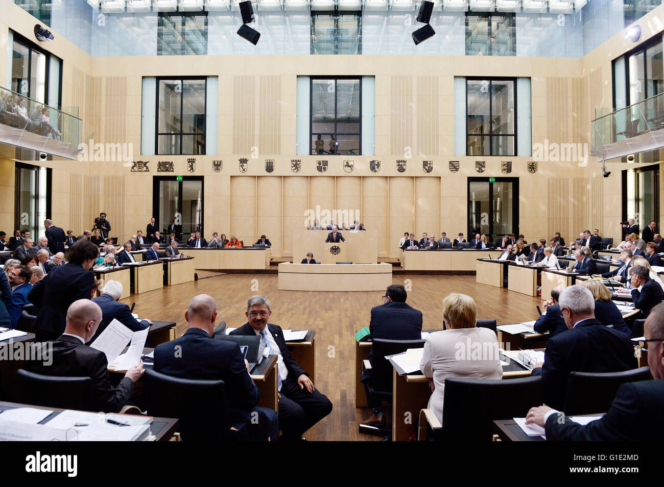 Berlin, Germany. 13th May, 2016. The German Bundesrat (Federal Council ...