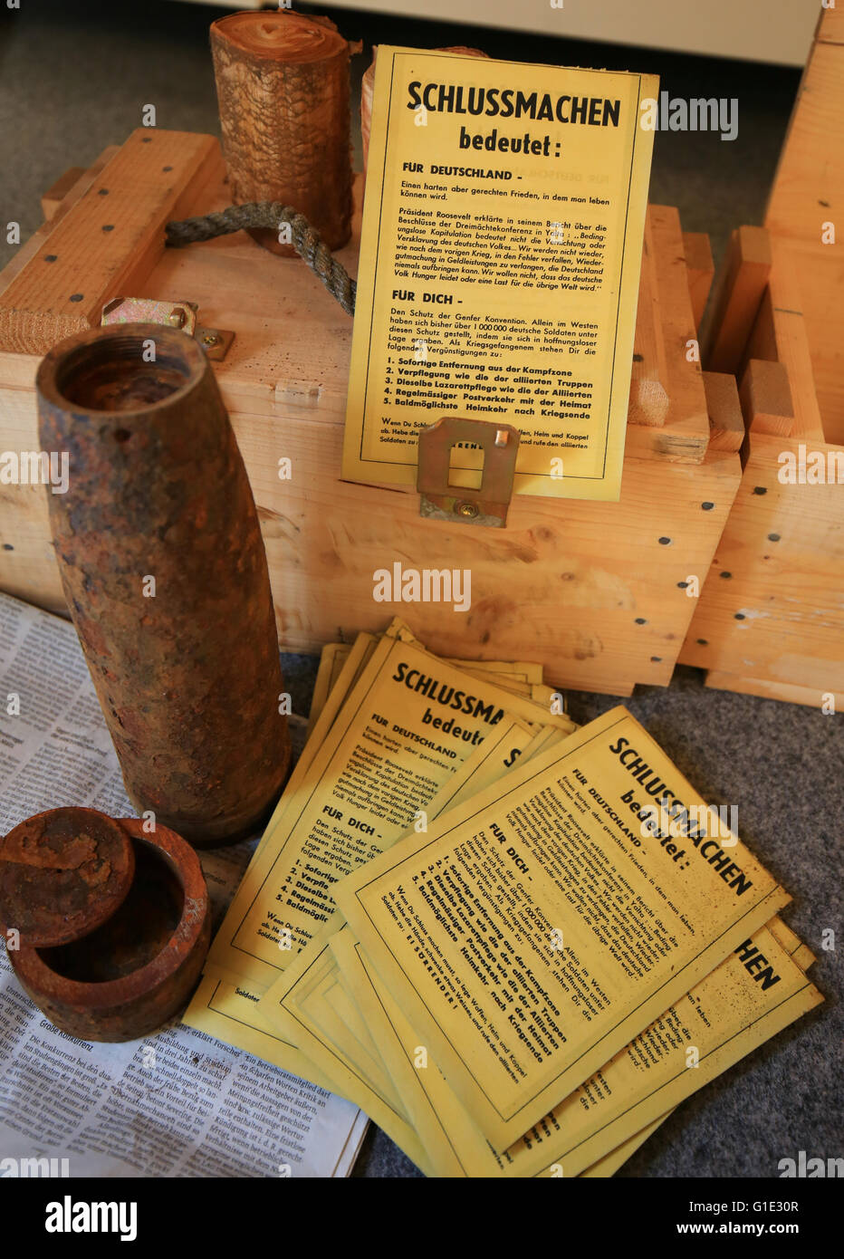 World war ii propaganda leaflet hi-res stock photography and images - Alamy