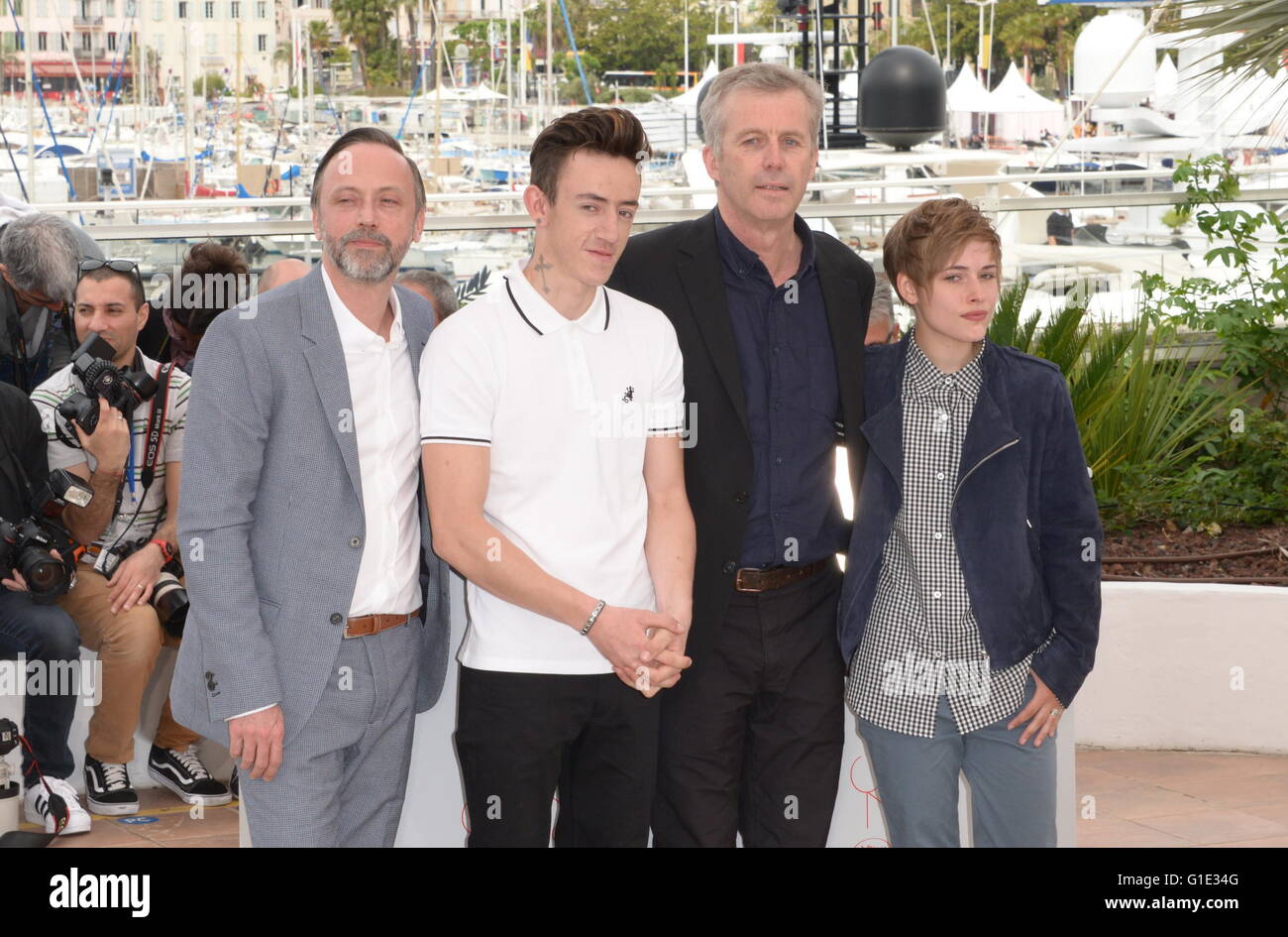 Cannes, France. 11th May, 2016. CANNES, FRANCE - MAY 13: (L-R) Actors ...