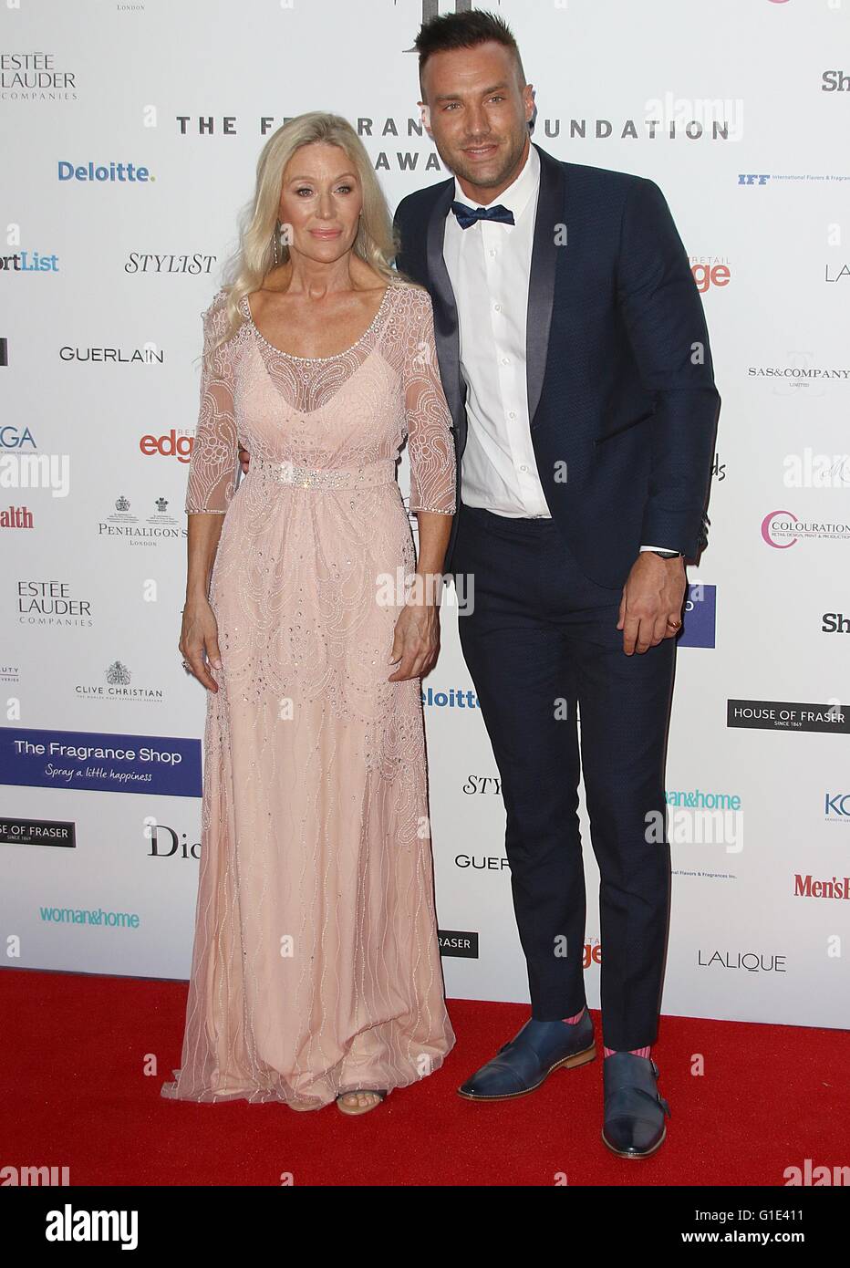 London, UK. Angie Best & Calum Best at The Fragrance Foundation Awards ...