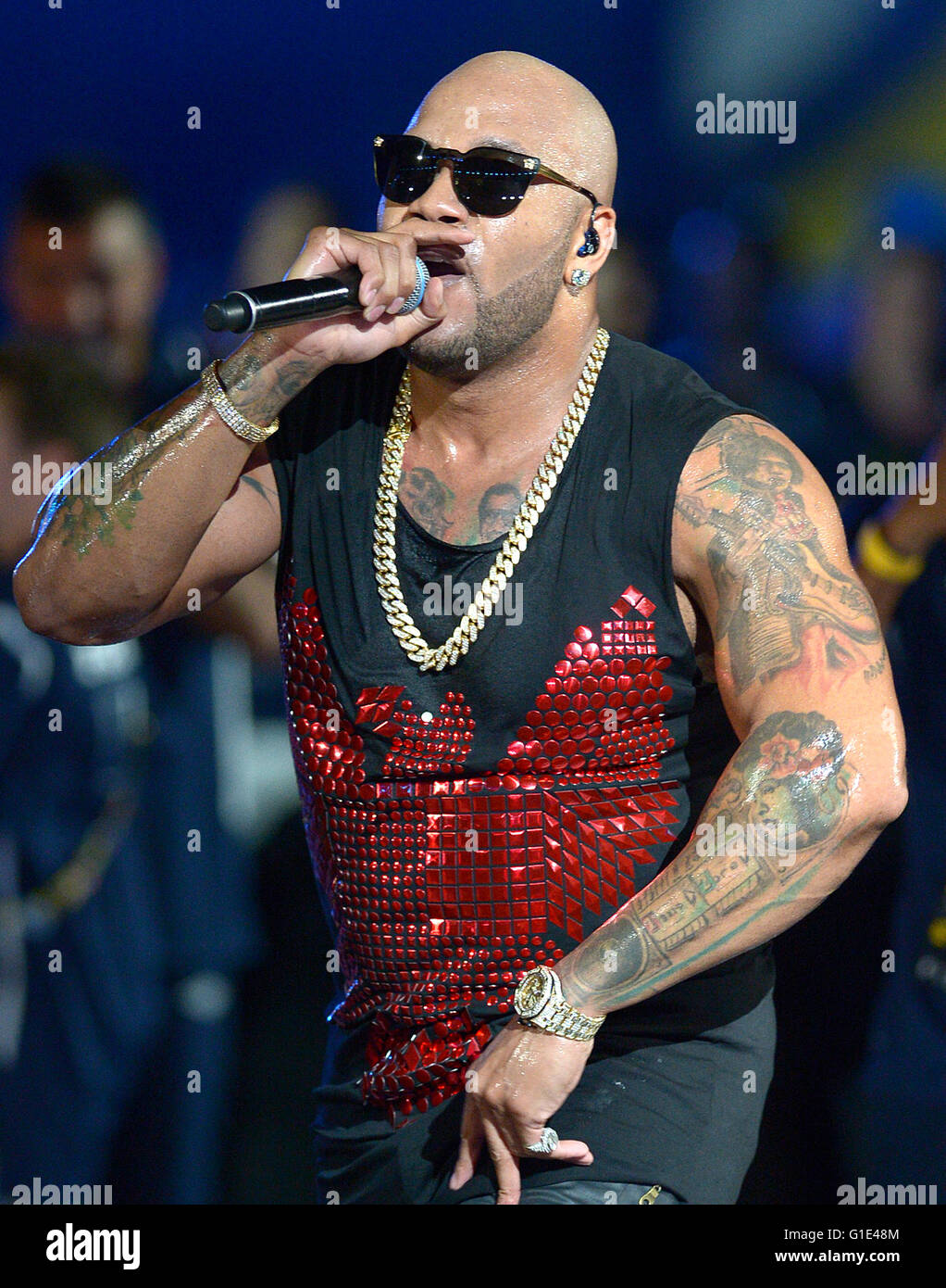 Orlando, Florida, USA. 12th May, 2016. Rapper and hip hop musician Flo ...