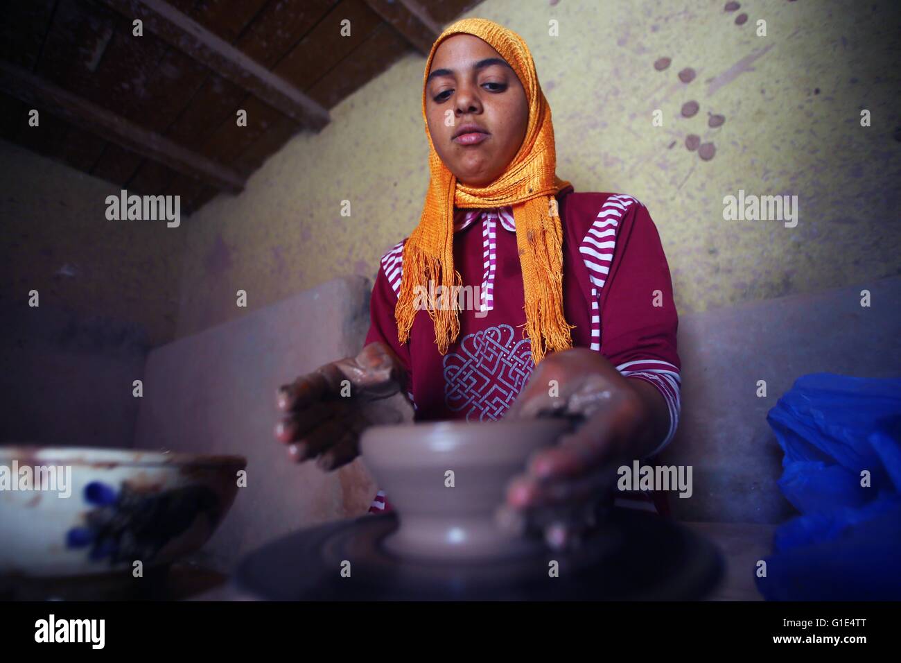 Egyptian pottery workshop hi-res stock photography and images - Alamy