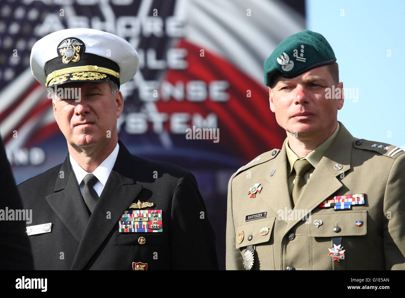 Redzikowo , Poland 13th, May 2016 President Andrzej Duda and US Deputy ...