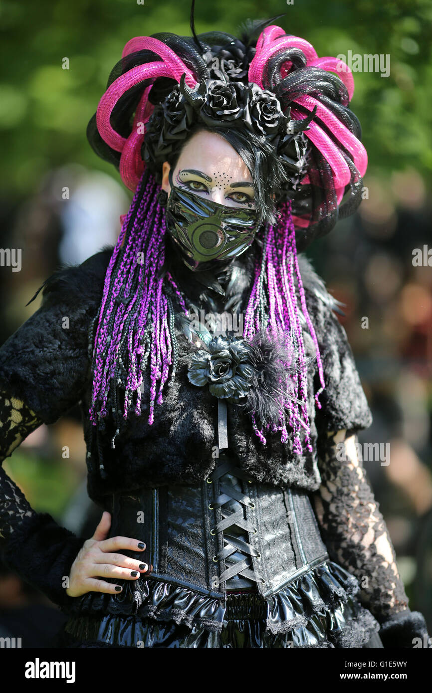 Purple Cyber Goth
