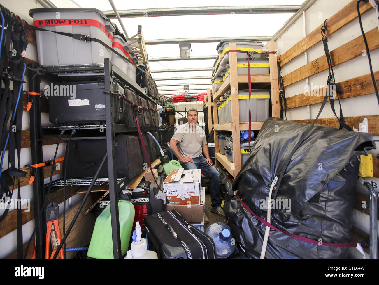 Los Angeles, California, USA. 25th Apr, 2016. Steven Allison, CFO of ...