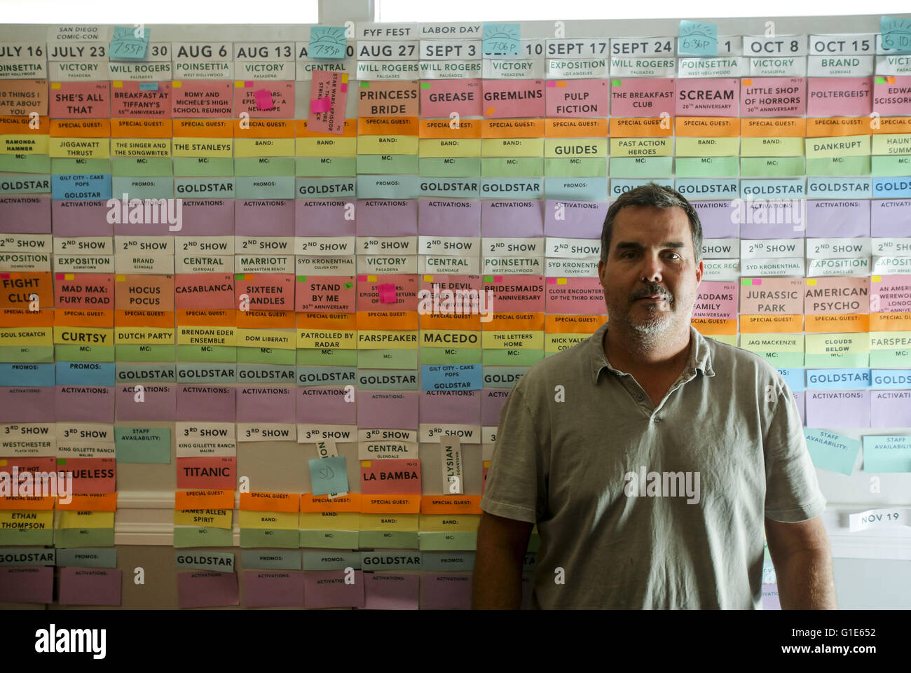 Los Angeles, California, USA. 25th Apr, 2016. Steven Allison, CFO of ...