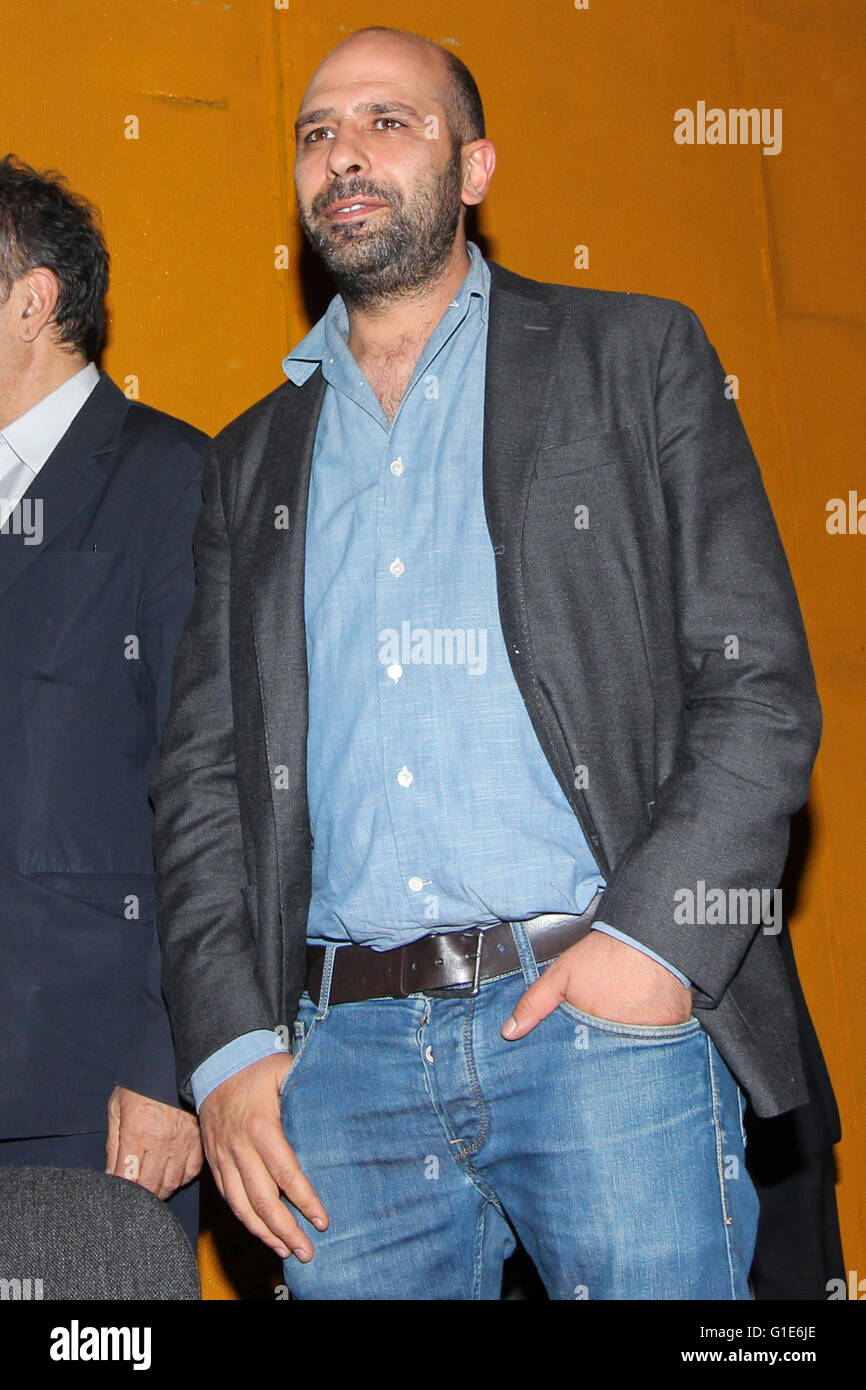 Torino, Italy. 13th May, 2016. Sold out for the event which sees Checco ...