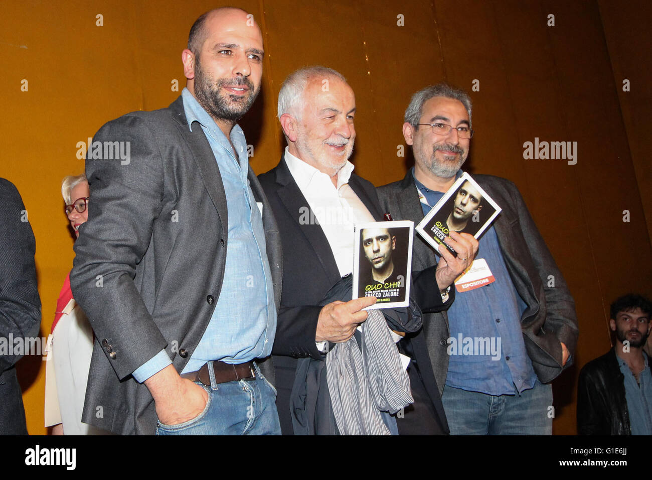 Torino, Italy. 13th May, 2016. Sold out for the event which sees Checco ...