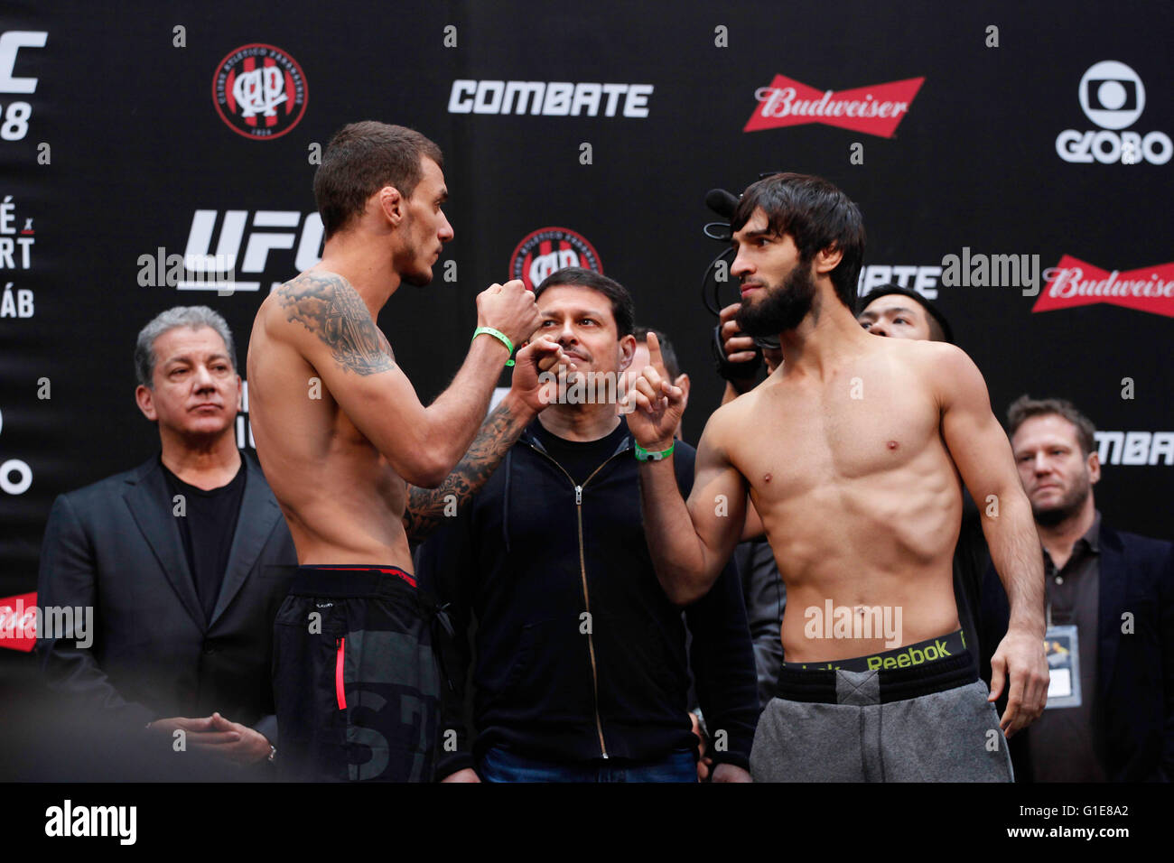 Curitiba, Brazil. 13th May, 2016. UFC 198 IN CURITIBA - poses for ...