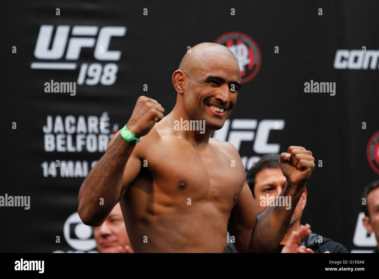 Curitiba, Brazil. 13th May, 2016. UFC 198 IN CURITIBA - poses for ...