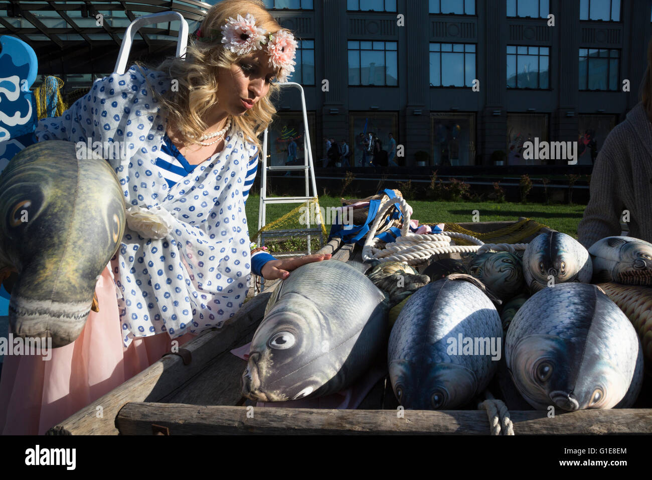 Tverskaya Street Scene Moscow Russia Stock Photos & Tverskaya Street ...