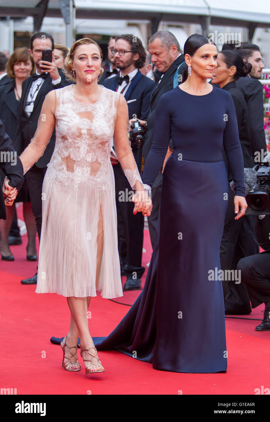 Cannes, France. 13th May, 2016. Valeria Bruno Tadeschi, Juliette ...