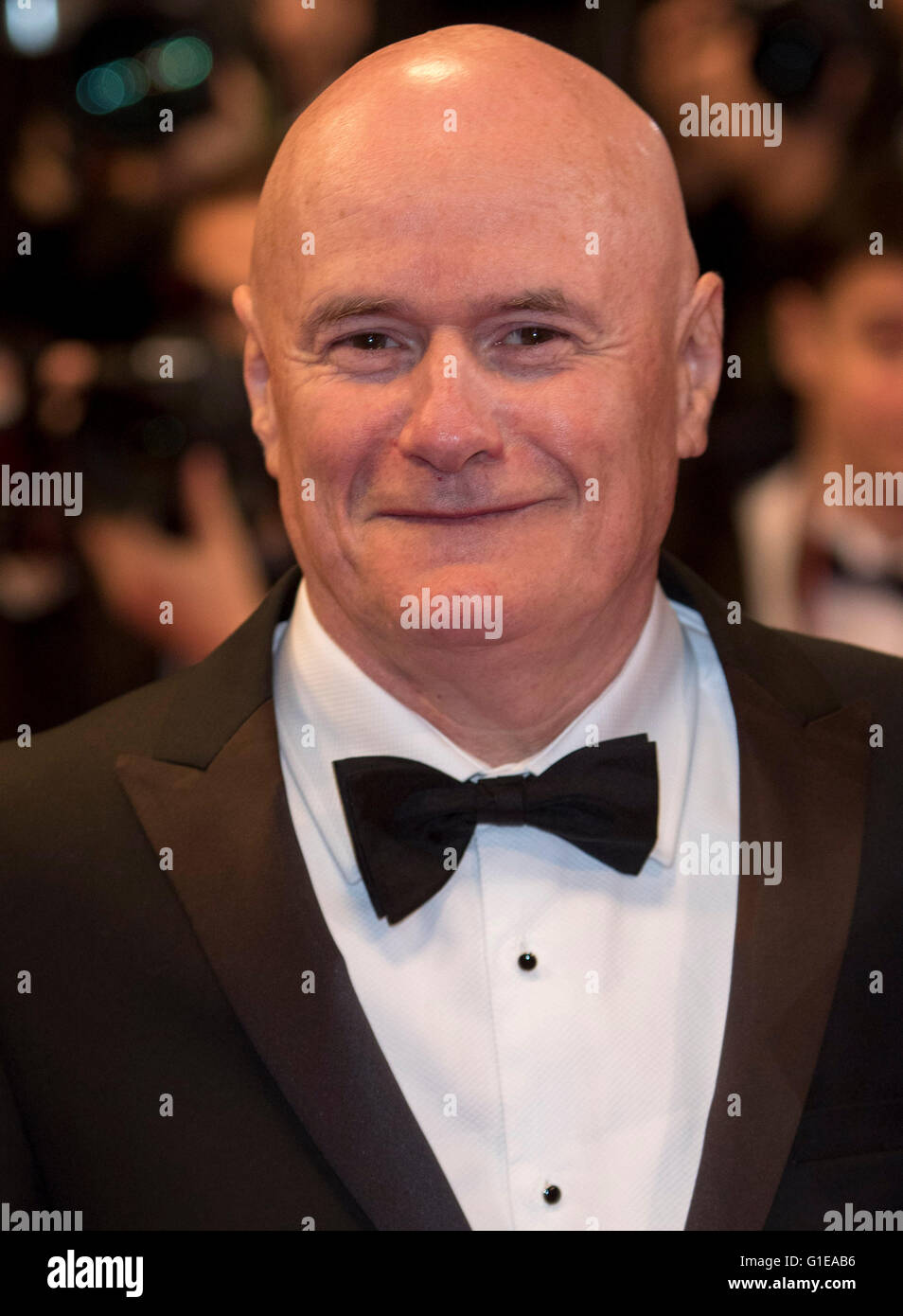 Cannes, France. 13th May, 2016. Dave Johns attends the premiere of 'I ...