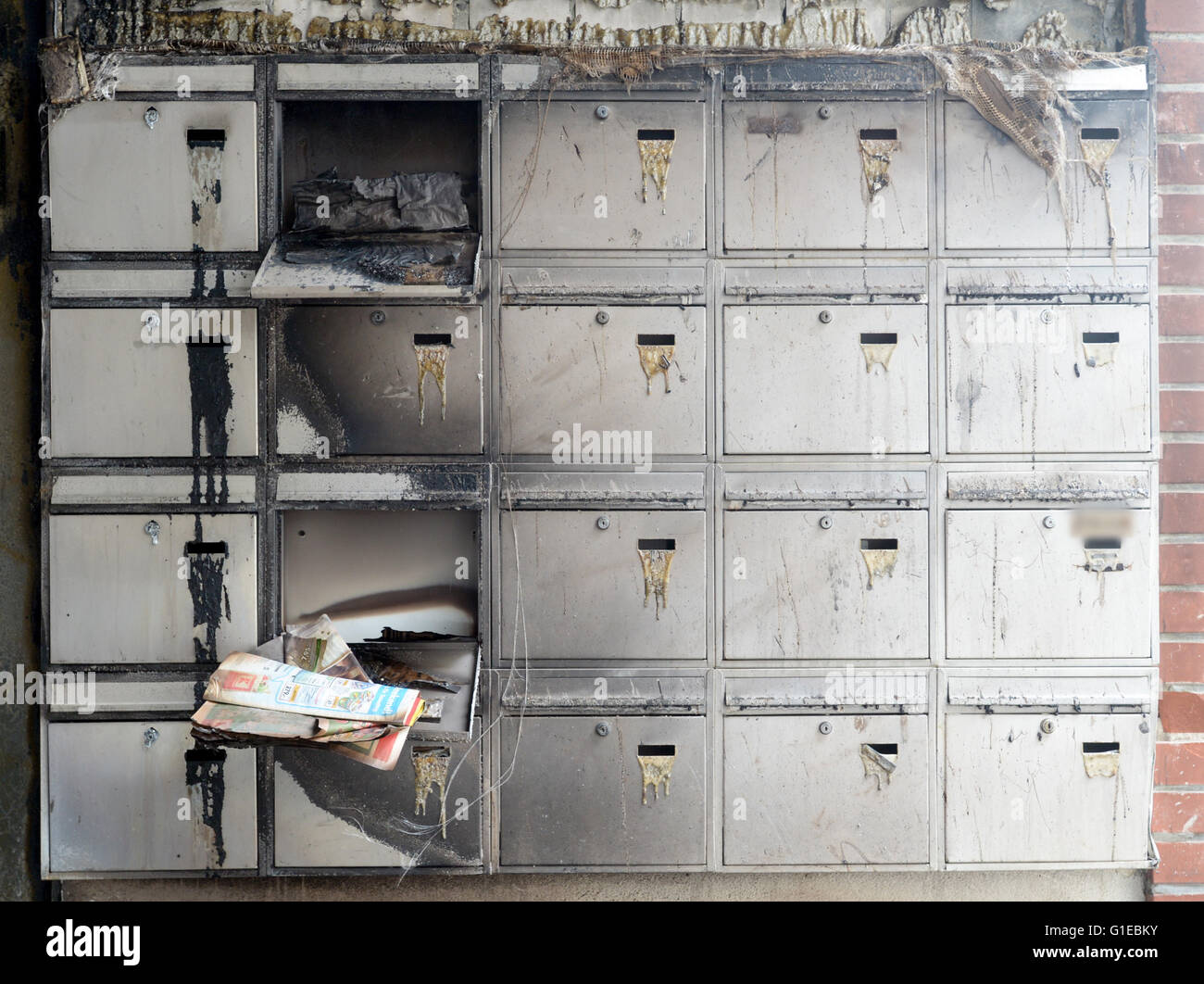 Inhabitants garbage cans hi-res stock photography and images - Alamy