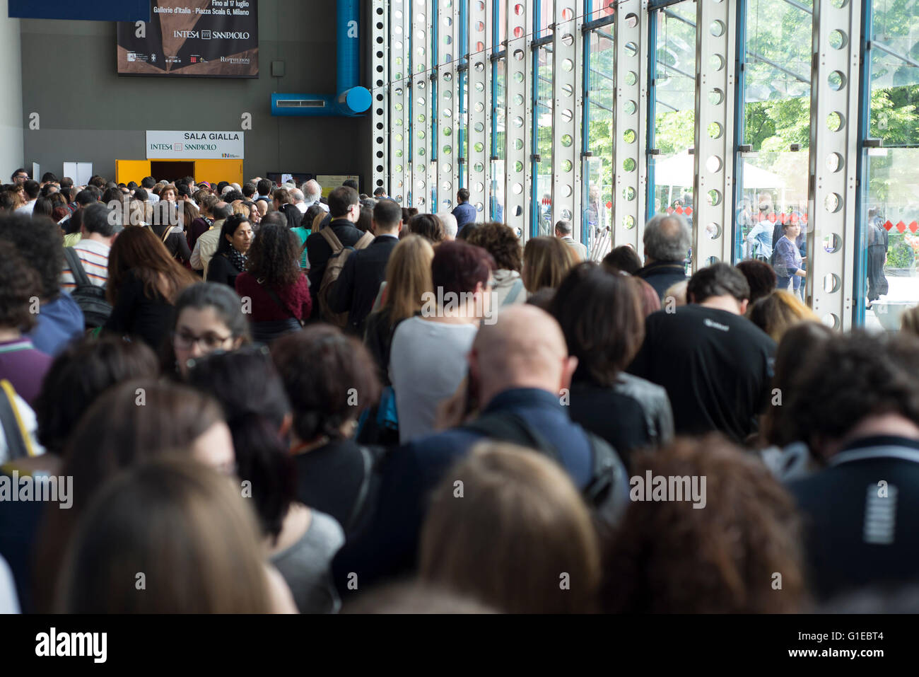 Turin, Italy. 14th May, 2016. Atmosphere and people during 2016 Turin ...