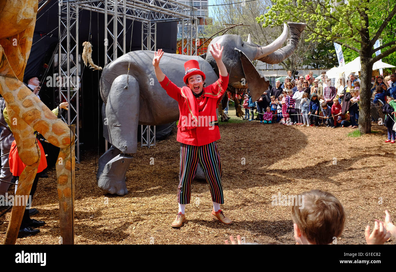 Brighton UK 14th May 2016 - The Biggest Marionette Circus In The World ...