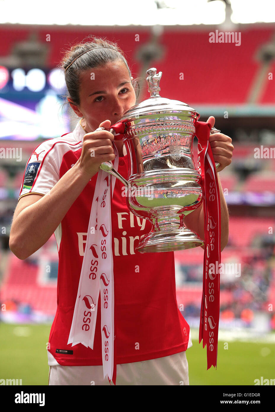 Wembley Stadium, London, UK. 14th May, 2016. SSE Womens FA Cup Final ...