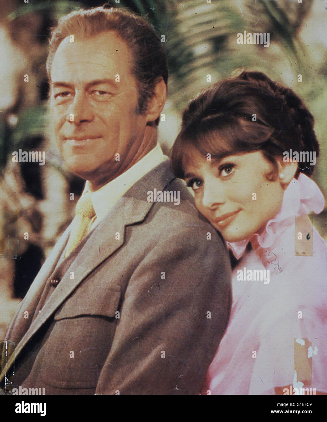 My Fair Lady / Rex Harrison / Audrey Hepburn Stock Photo - Alamy