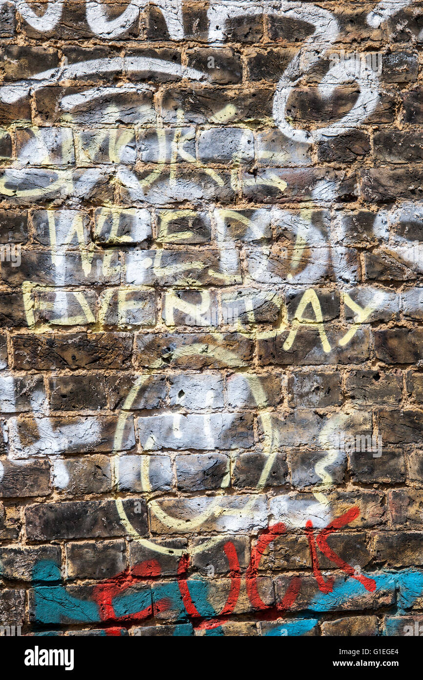 graffiti Camden Town Stock Photo - Alamy