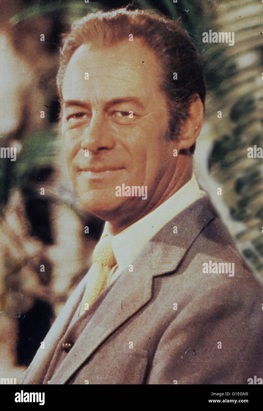 Rex Harrison, Sir Stock Photo - Alamy