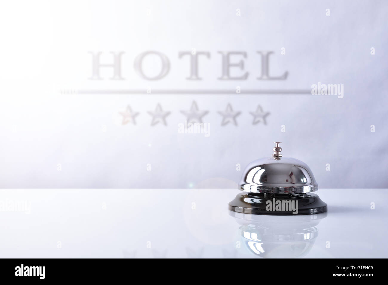 Hotel white room interior reception hi-res stock photography and images ...