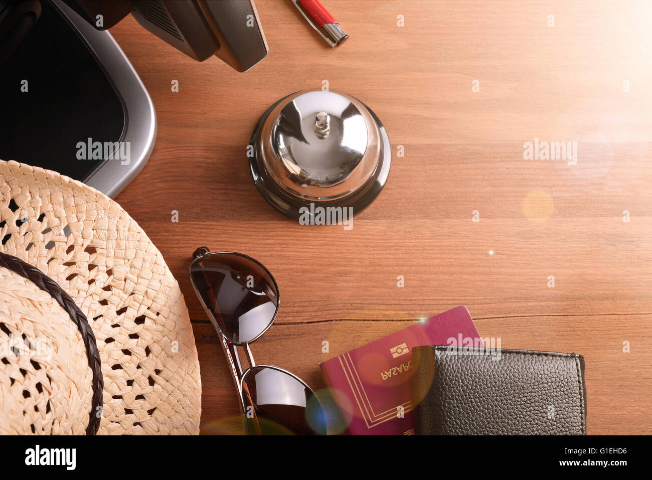 Luxury hotel reception desk hi-res stock photography and images - Alamy