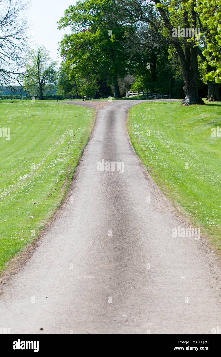 Narrow field road hi-res stock photography and images - Alamy