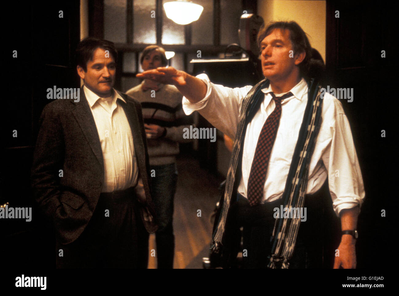 Club der toten Dichter, Der / Set / Robin Williams / Peter Weir Stock ...