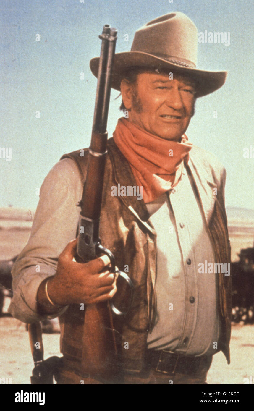 Rio lobo john wayne hi-res stock photography and images - Alamy
