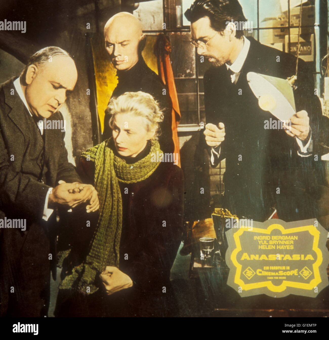 Anastasia / Gregoire Gromoff / Ingrid Bergman / Yul Brynner / Sacha ...