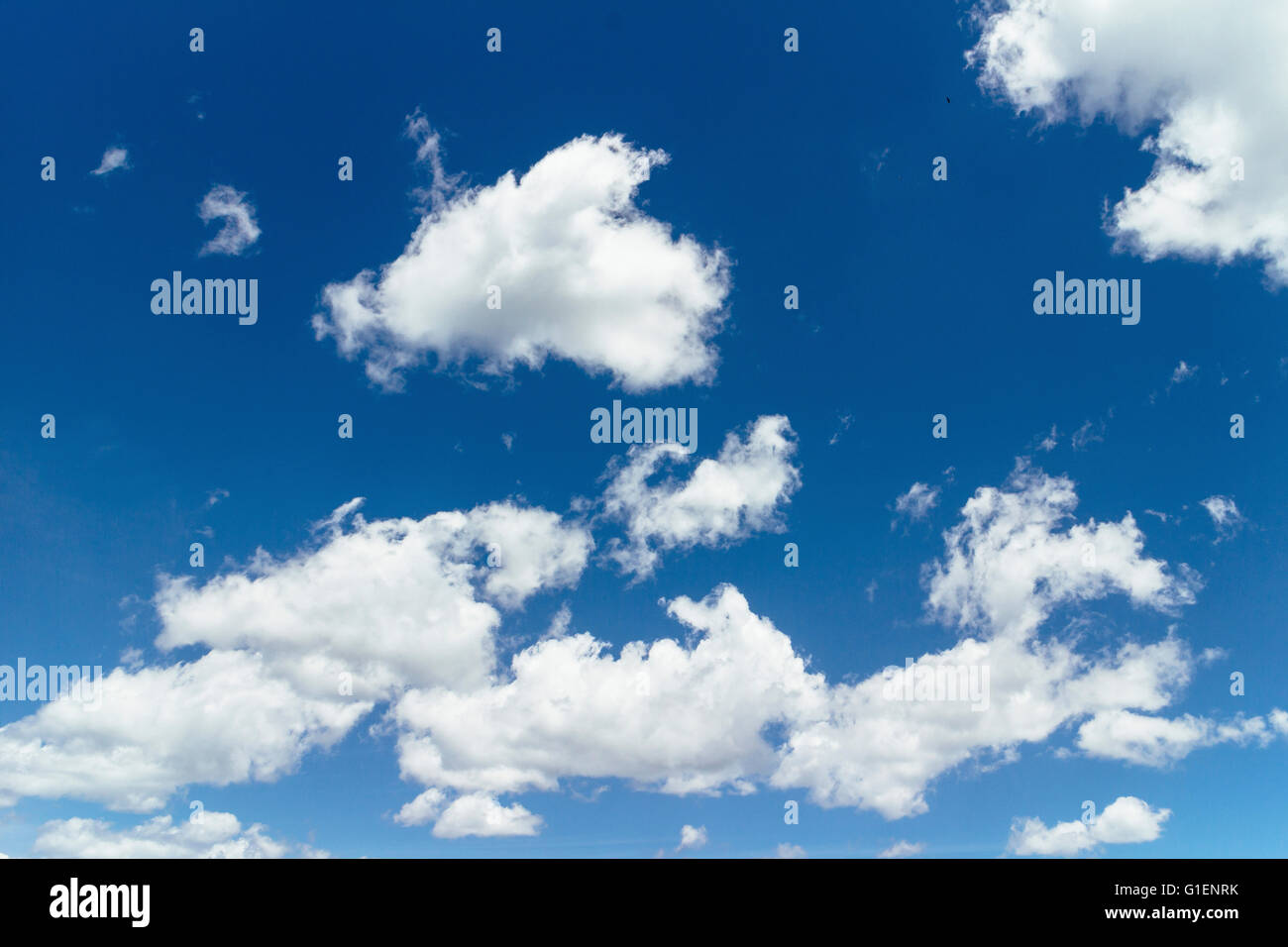 Beautiful White Cloud in the Perfect Blue Sky Stock Photo - Alamy