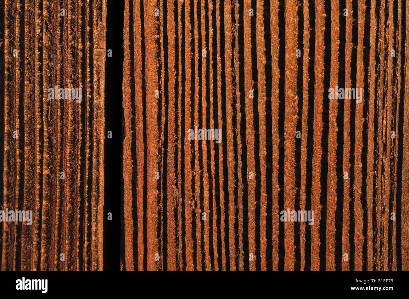 Brown wooden texture with vertical lines for background Stock Photo - Alamy