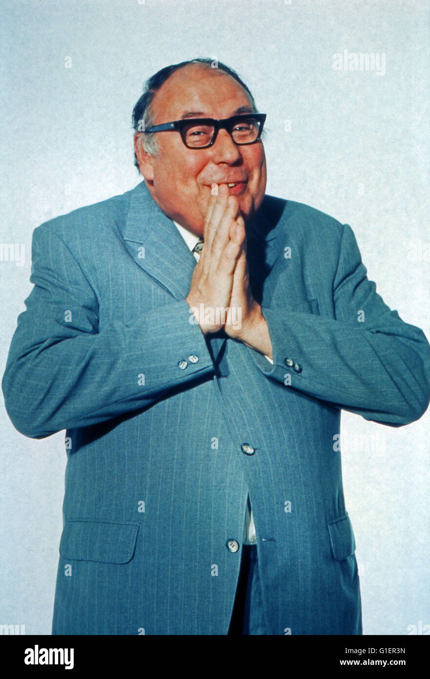Der deutsche Schauspieler und Komiker Heinz Deutschland 1970er Jahre ...
