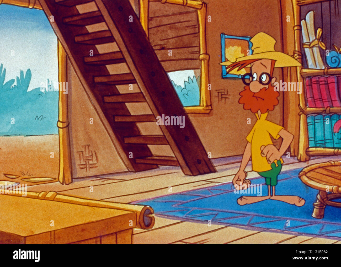 Robinson Sucroe, Zeichentrickserie Deutschland/Frankreich 1994 Stock ...