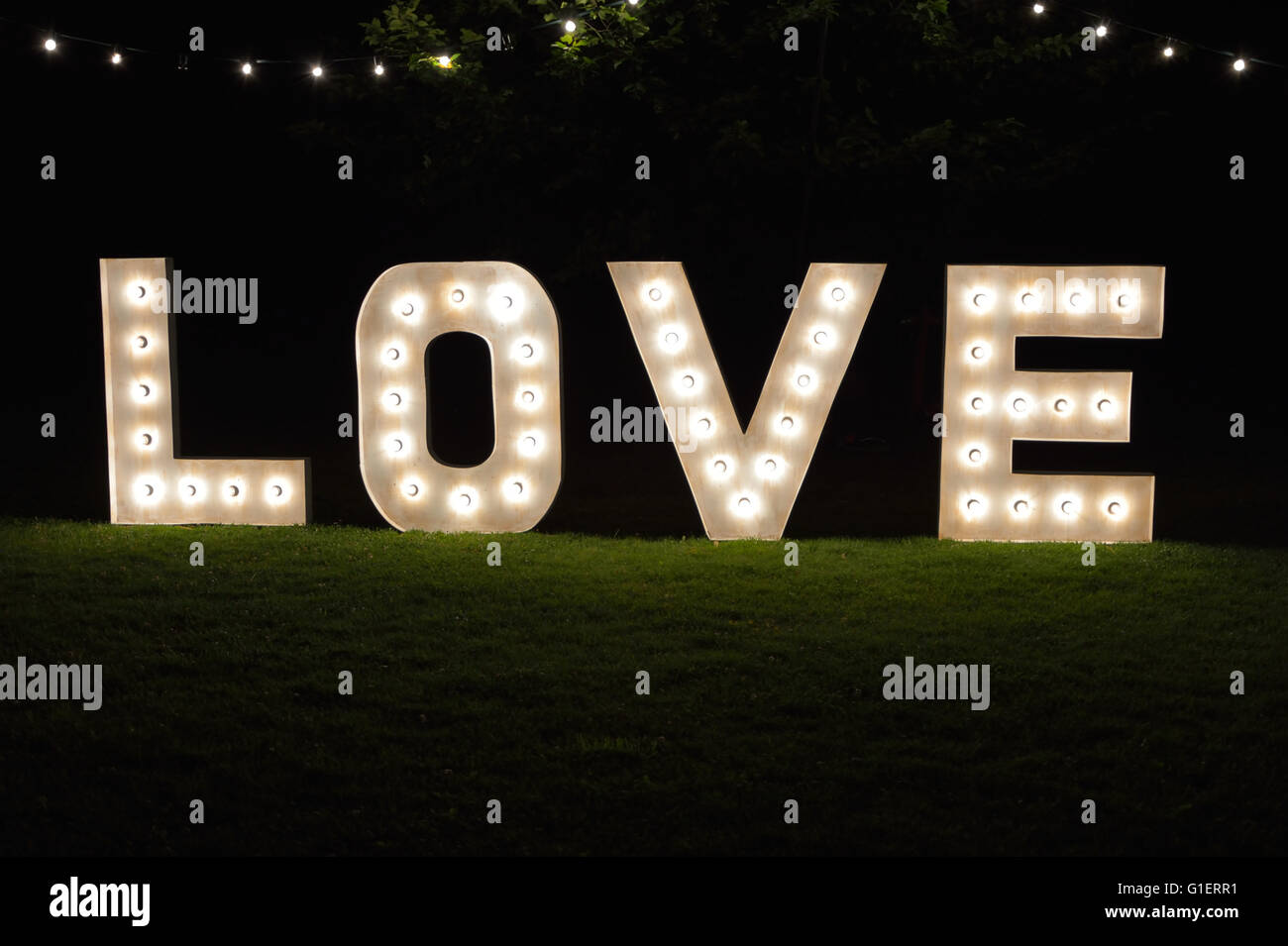 Illuminated word hi-res stock photography and images - Alamy