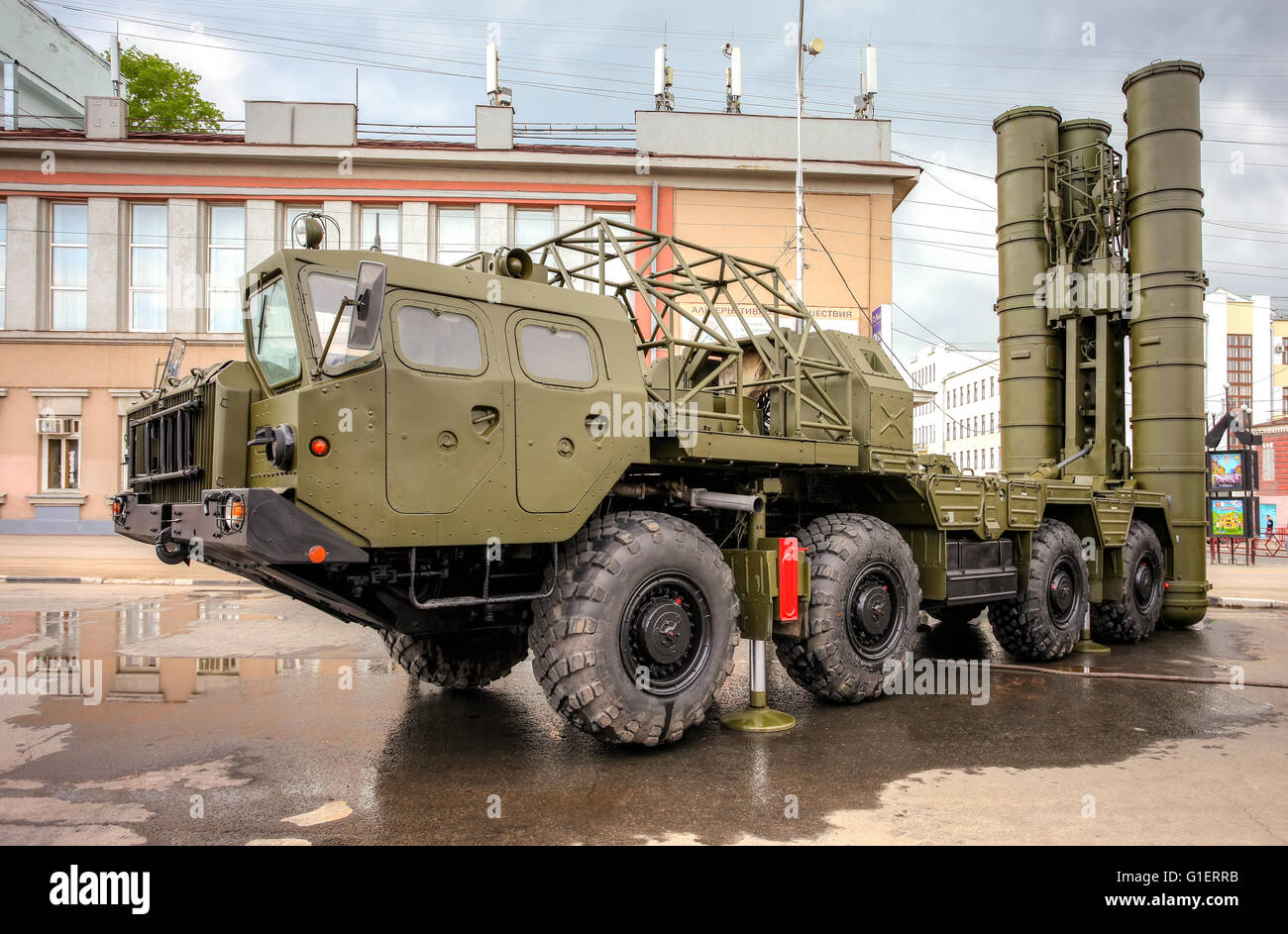 The S-300 is a Russian anti-ballistic missile system at the central ...