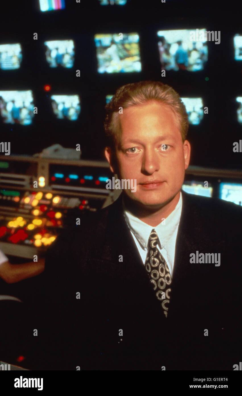 Klaus Wilken, Moderator beim Privatsender Pro7, Deutschland 1990er ...