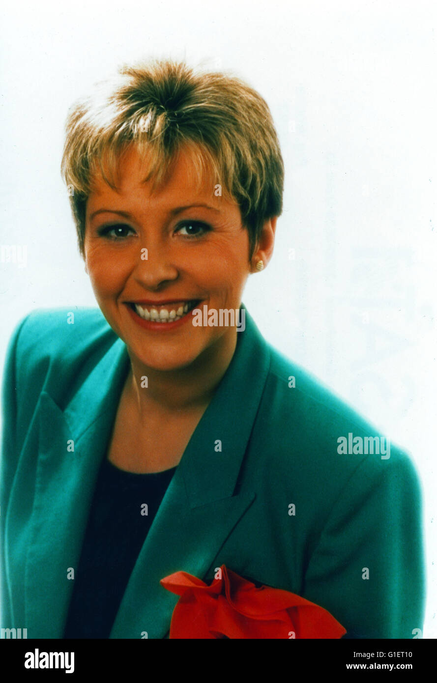 Die deutsche Fernsehmoderatorin Margarethe Schreinemakers, Deutschland ...