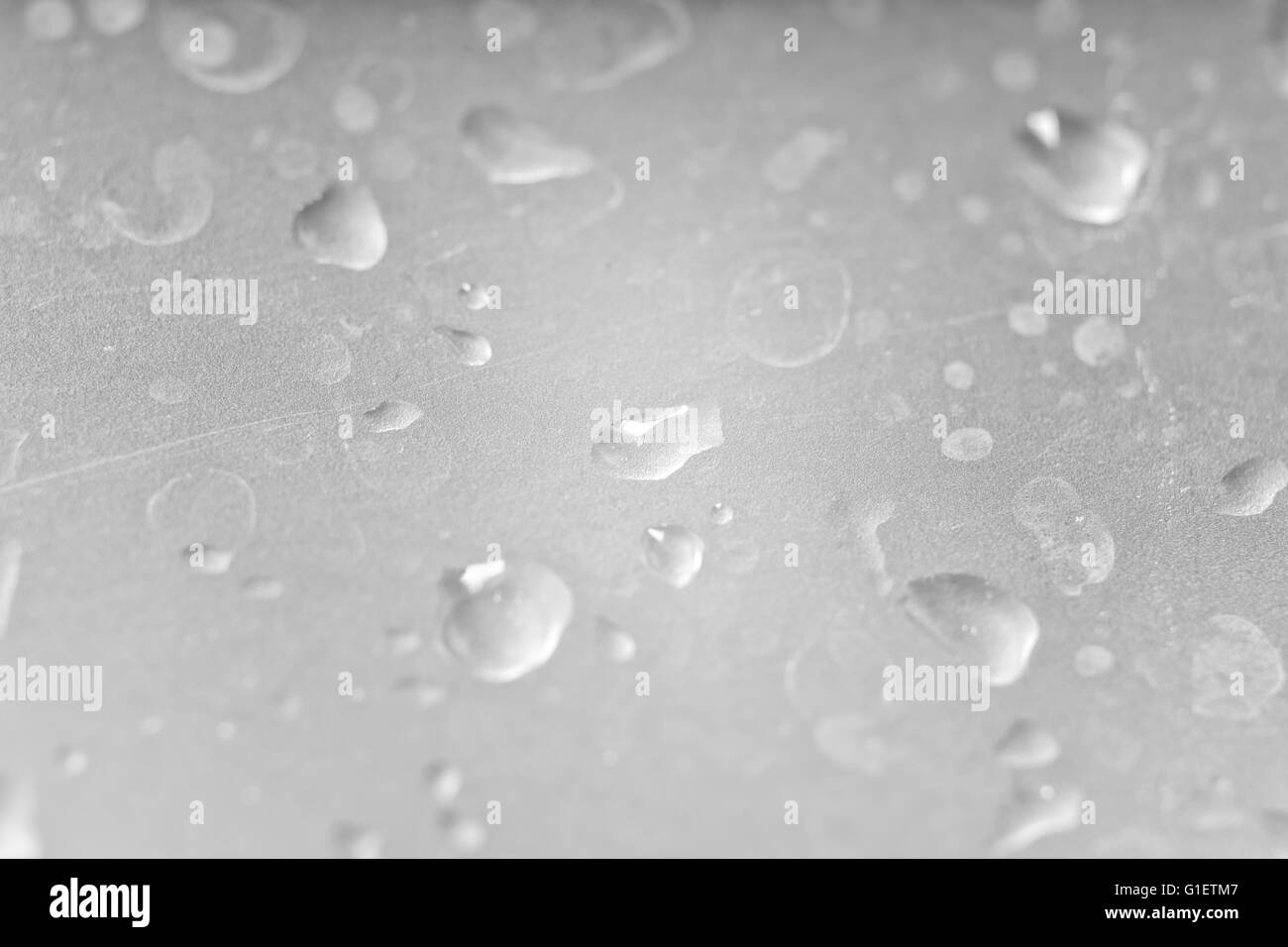 Water drop picture Black and White Stock Photos & Images - Alamy