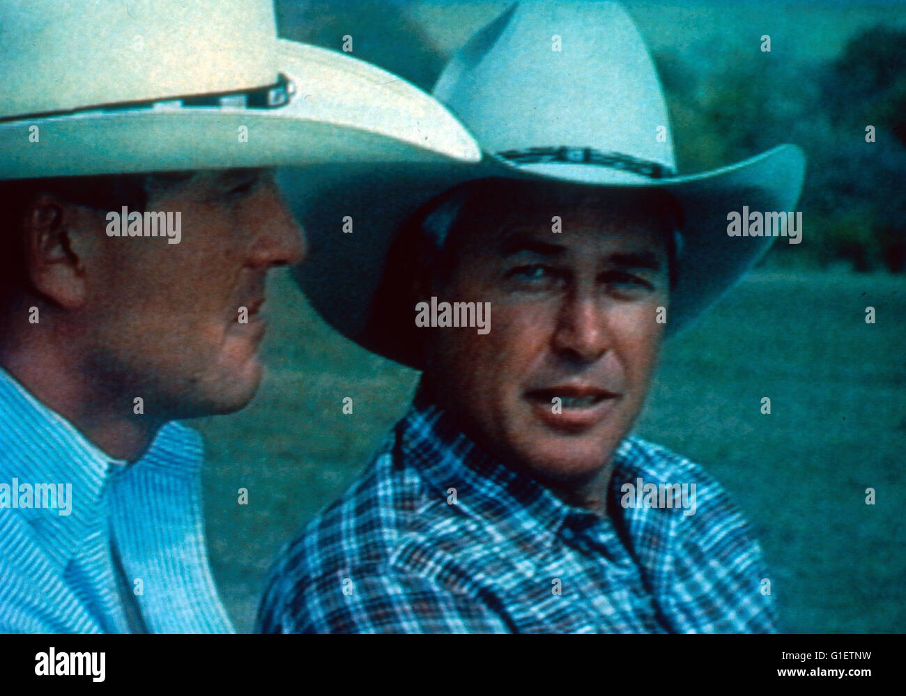 Dallas, Fernsehserie, USA 1978 - 1991, Darsteller: Patrick Duffy (links ...