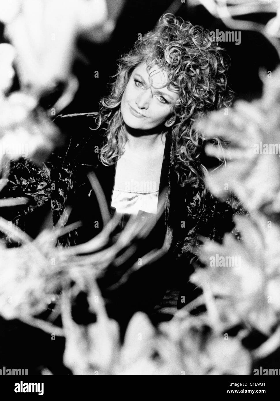 Bonnie tyler welsh pop singer Black and White Stock Photos & Images - Alamy