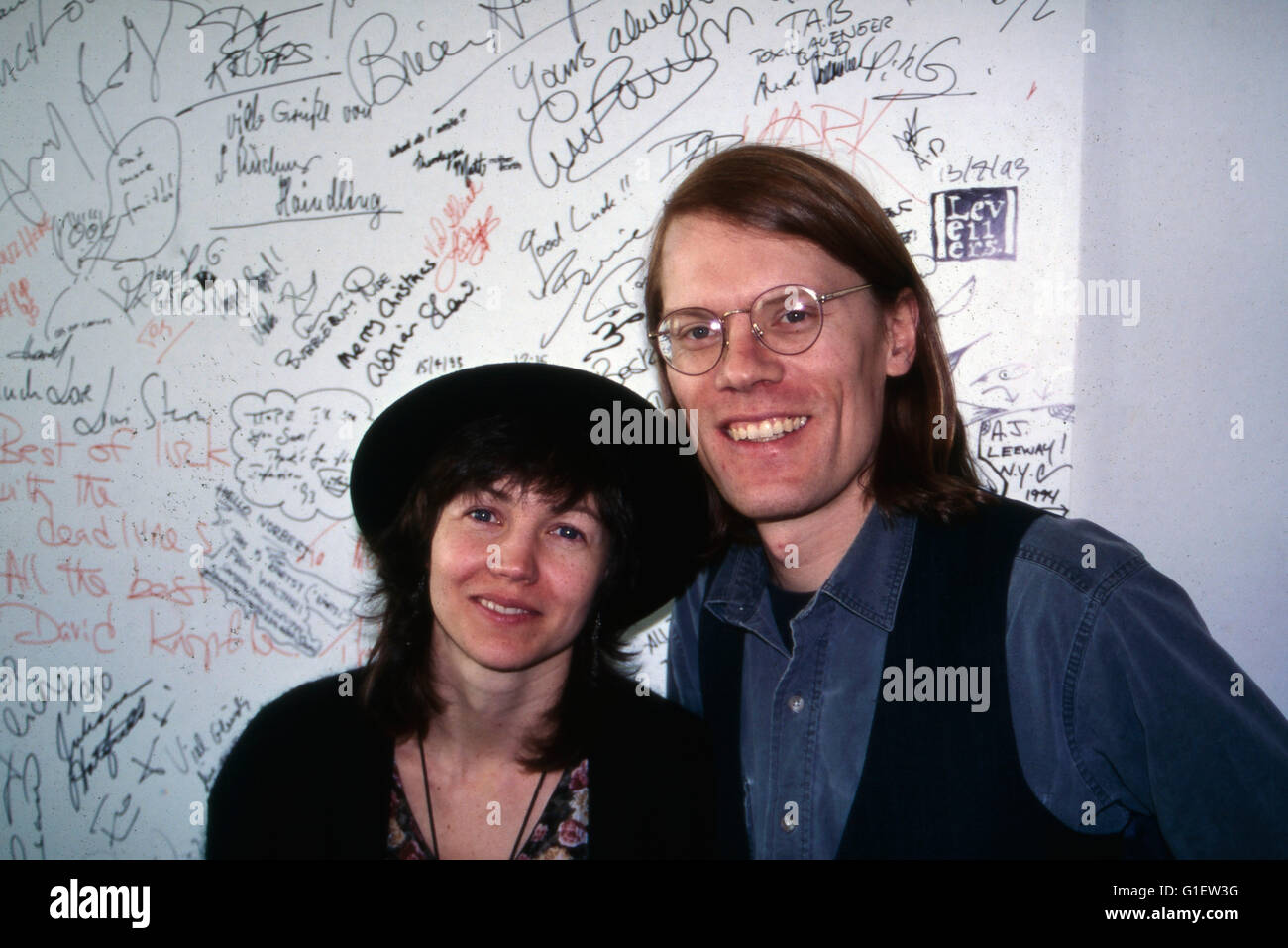 Chris Eckman und Carla Torgerson von der amerikanischen Folk Rockband ...
