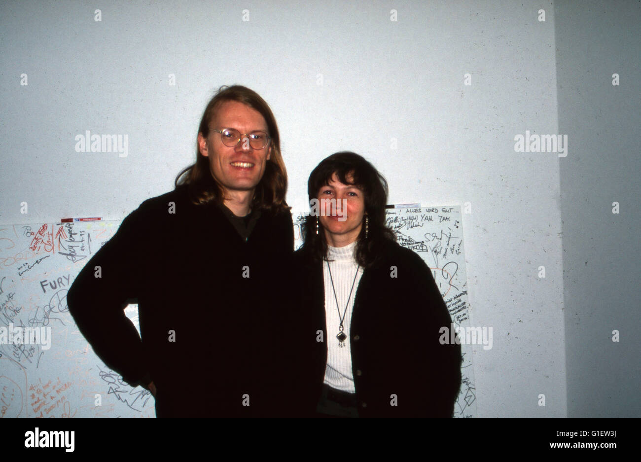 Chris Eckman und Carla Torgerson von der amerikanischen Folk Rockband ...