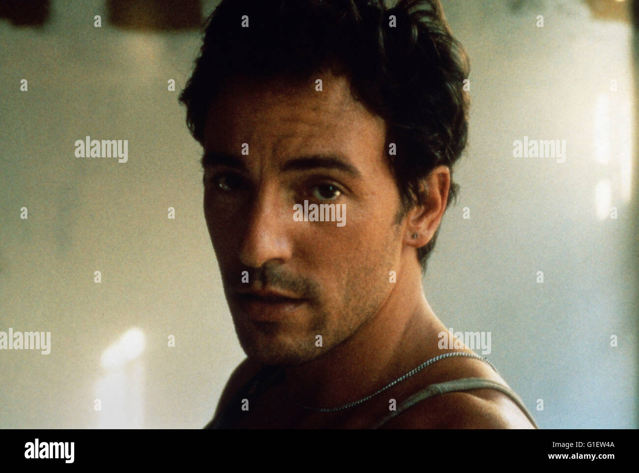Der amerikanische Rockmusiker Bruce Springsteen, 1990er Jahre. American ...