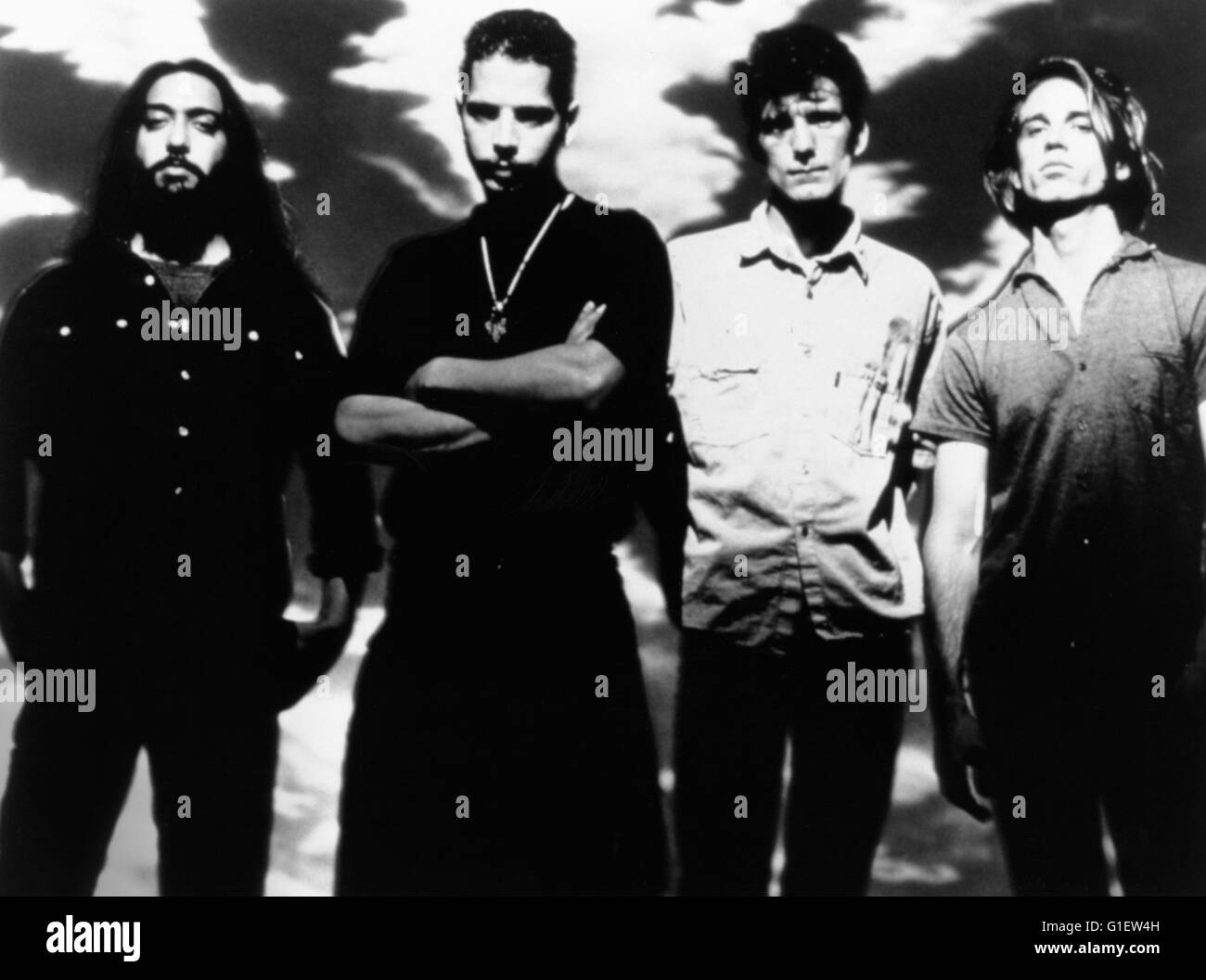 Die amerikanische Band Soundgarden, 1990er Jahre. American Band ...