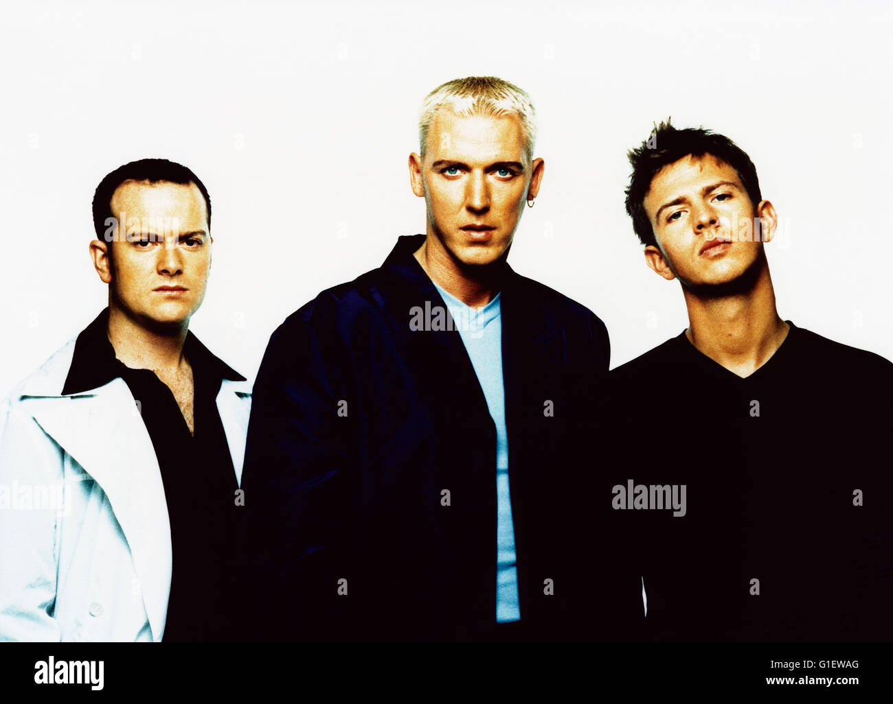 Die deutsche Technoband "Scooter", Deutschland 1990er Jahre. German ...