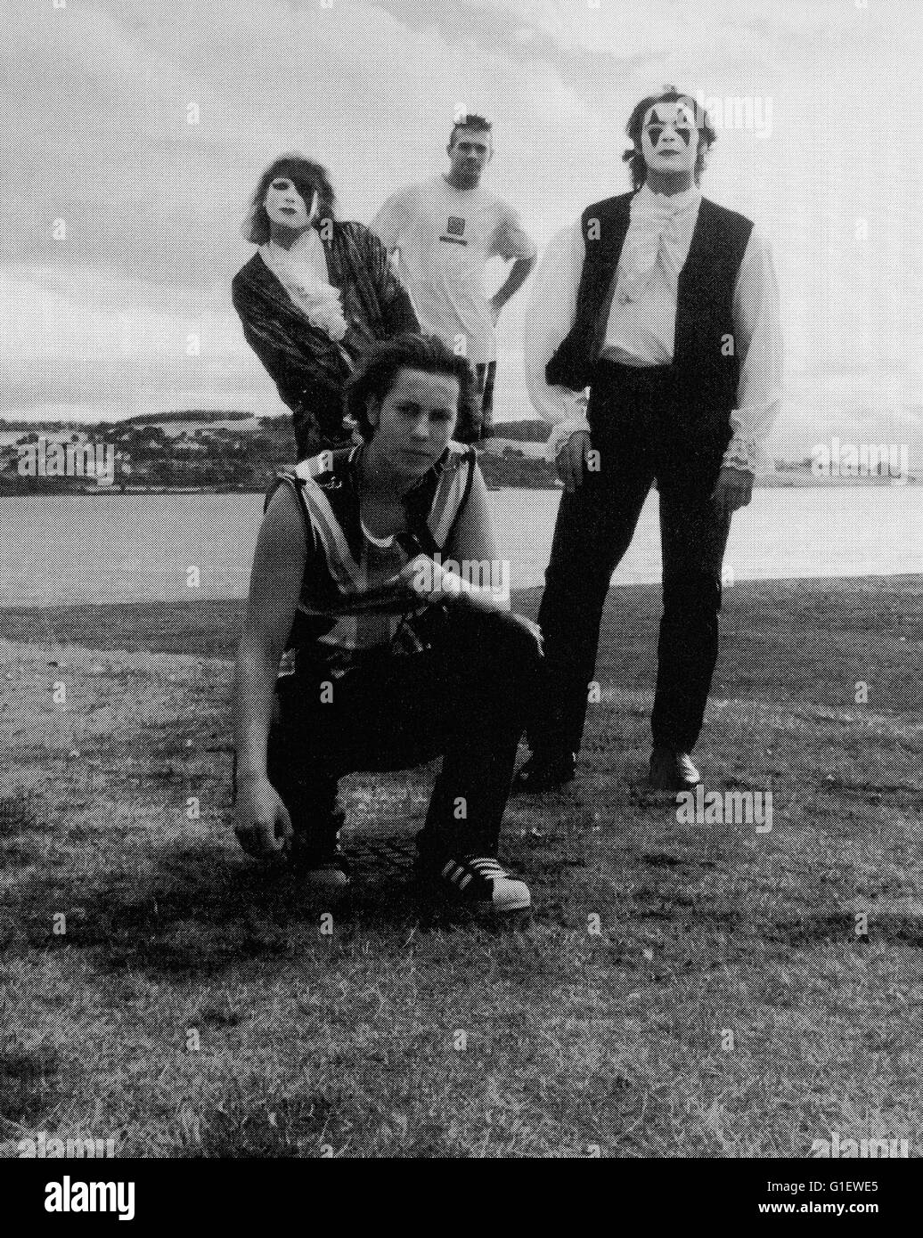 Die dänische Band "Yellow Car", 1990er Jahre. Danish band "Yellow Car ...