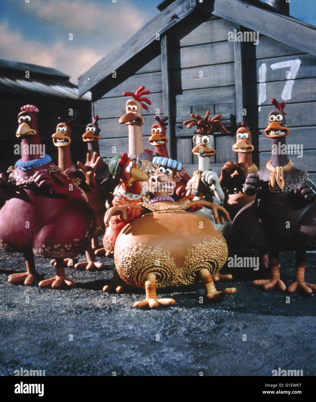 Chicken Run Hennen Rennen High Resolution Stock Photography and Images ...