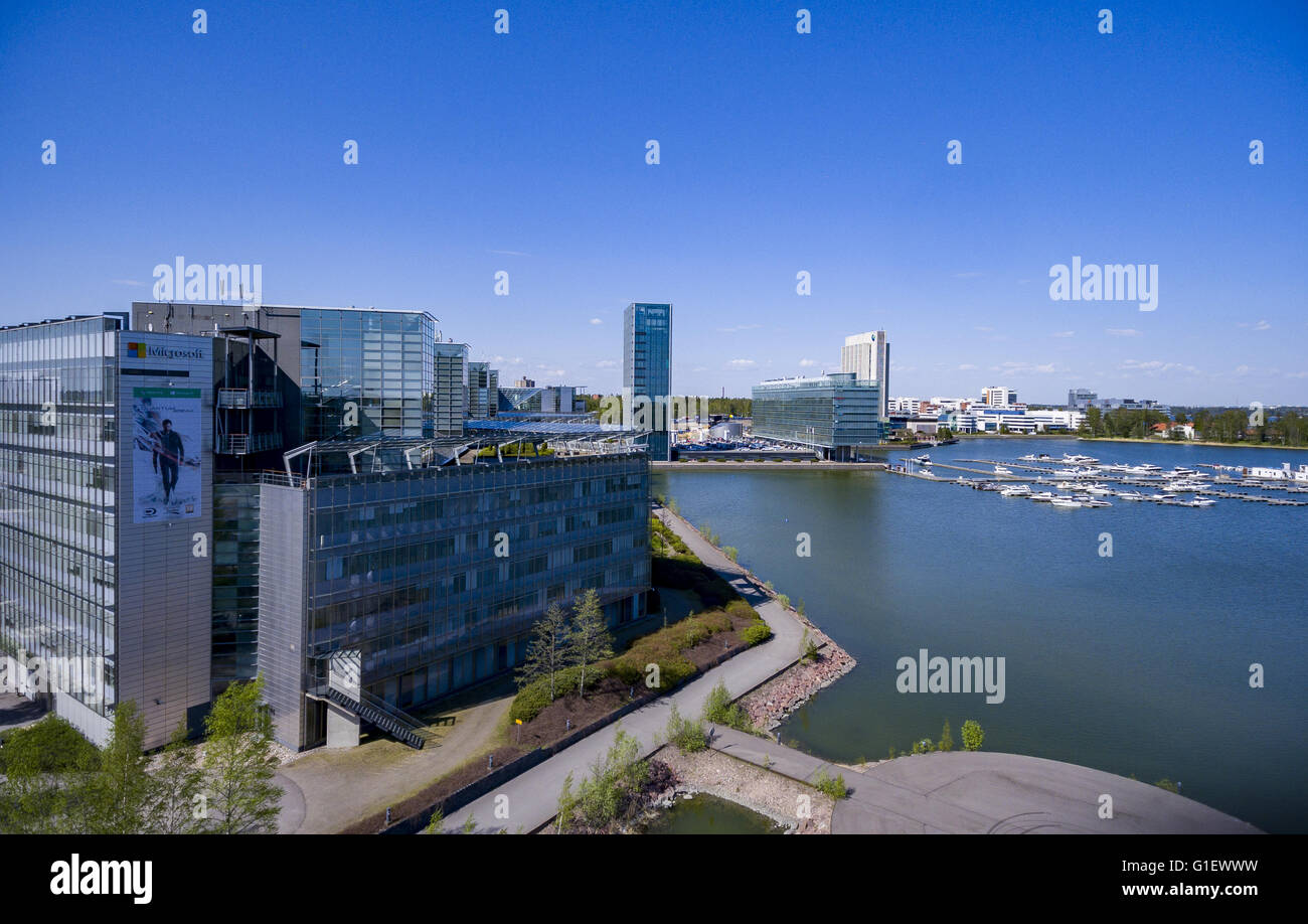 Keilaniemi, Espoo, microsoft headquarters Stock Photo - Alamy