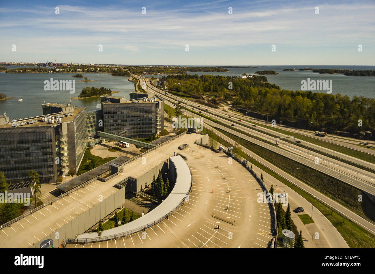 Keilaniemi, Espoo, microsoft headquarters Stock Photo - Alamy